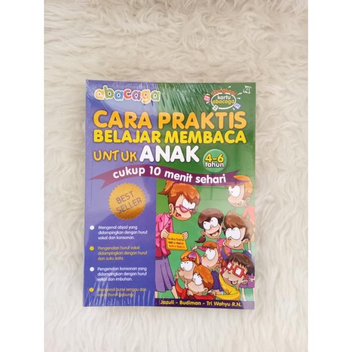 Jual Buku ABACAGA (Cara Praktis Belajar Membaca Untuk Anak Usia 4-6 ...