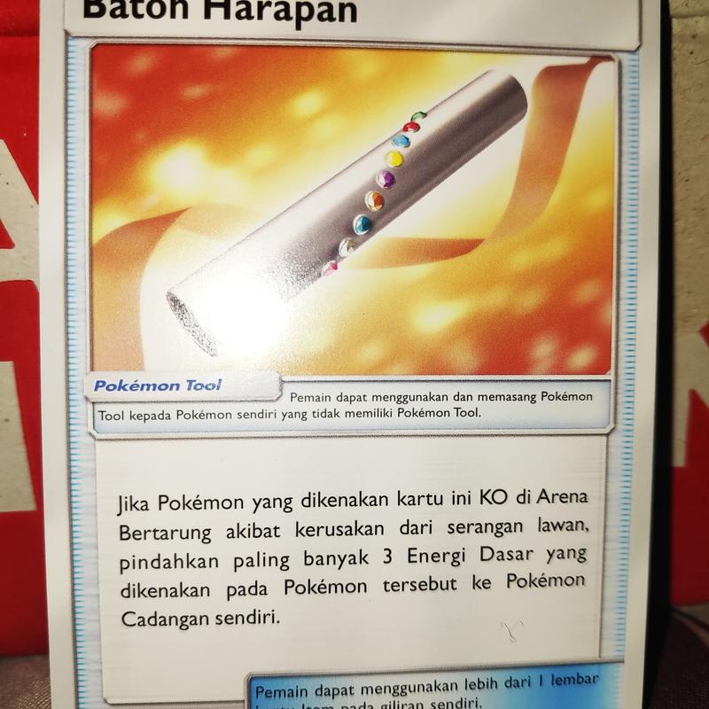 Baton Harapan Kartu Pokemon - Shop | Tokopedia