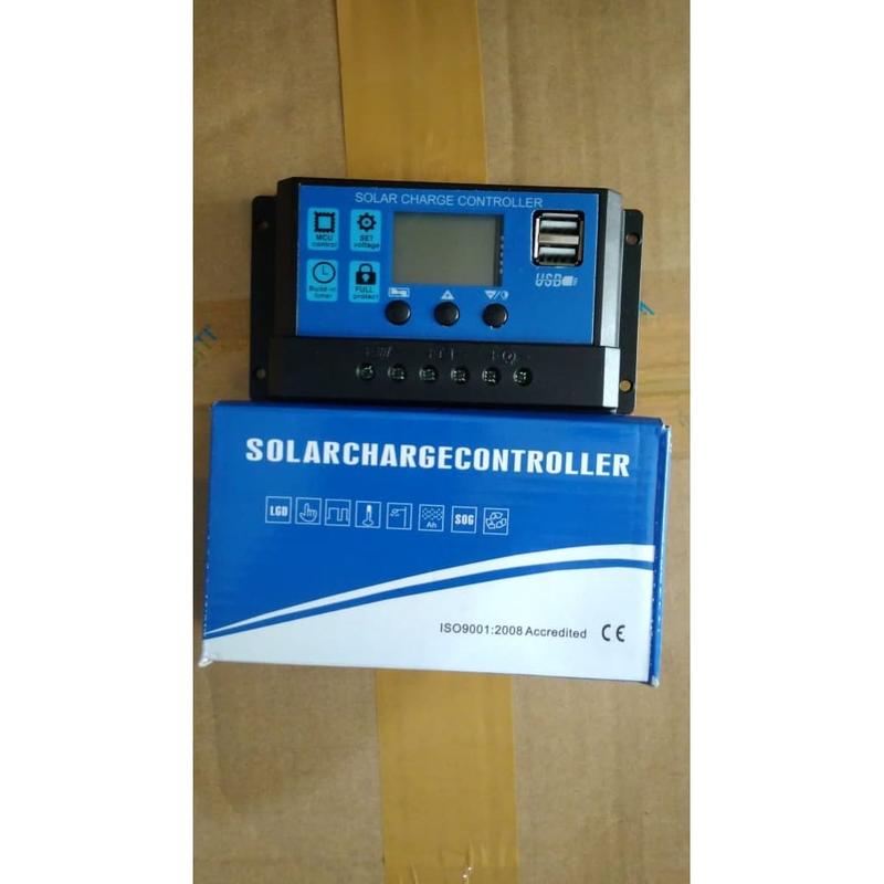 Solar Charger Controller 20a 12v 24v Panel Surya Charger LCD - Shop ...