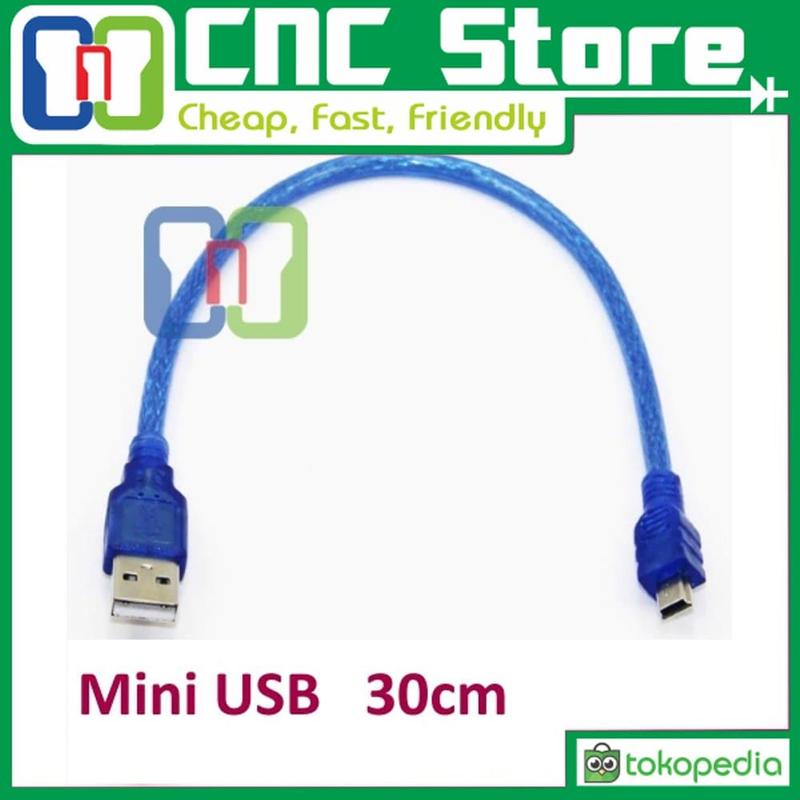 Kabel Mini USB 30cm untuk Arduino Nano V3 Hardisk Kamera Cable 30 cm ...
