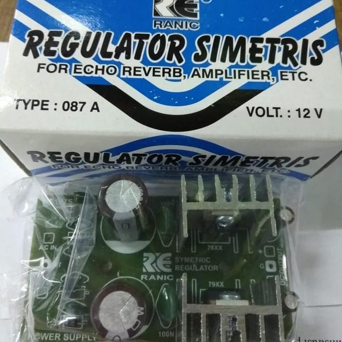 Jual KIT POWER SUPPLY REGULATOR SIMETRIS 12V TYPE-087A RANIC - Jakarta ...