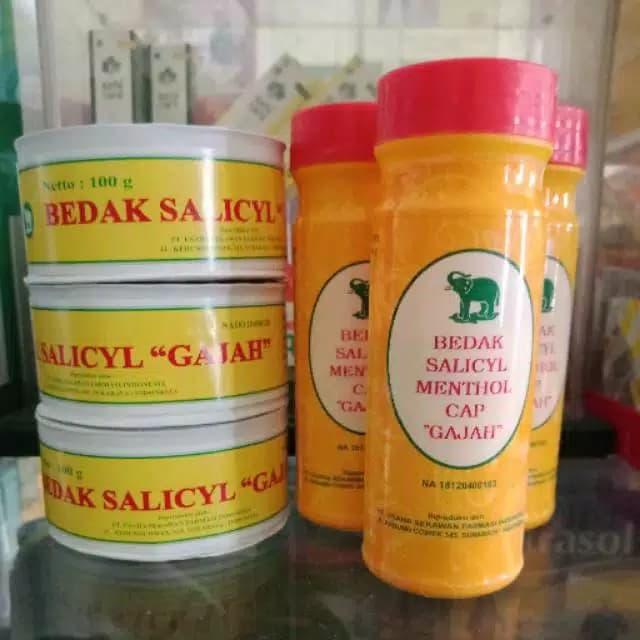 Bedak Salicyl Gajah Botol - Shop | Tokopedia