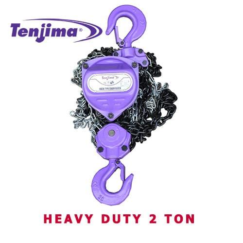 Jual Chain Block Katrol HEAVY DUTY TENJIMA 2 TON - Kota Tangerang ...
