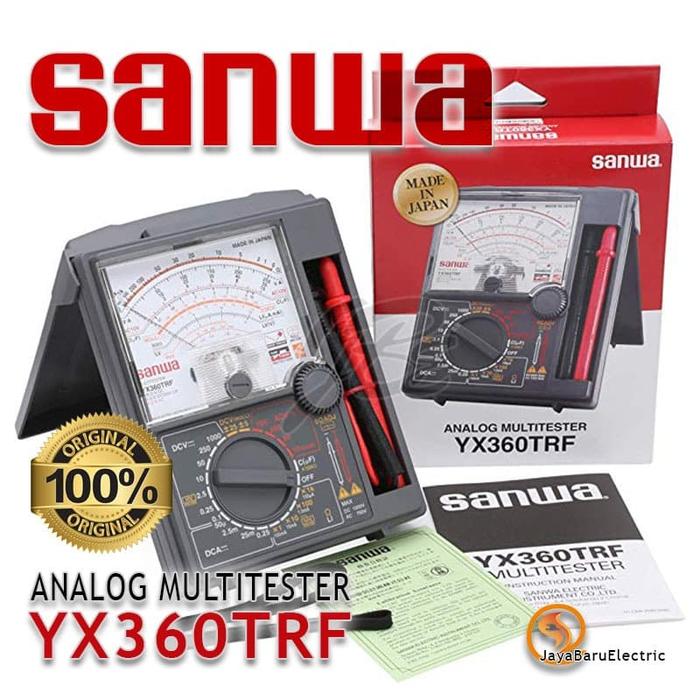 Jual Analog Multitester Multitester SANWA YX360TRF ORIGINAL - Jakarta ...