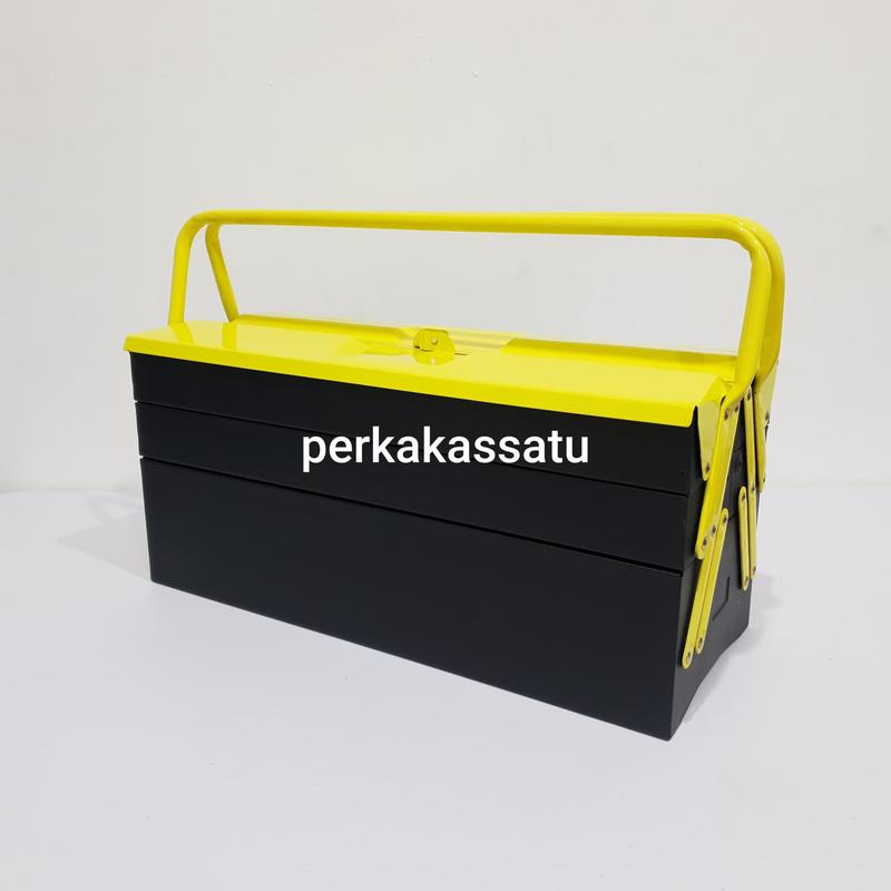 TOOL BOX BESI 3 TINGKAT BUSI TOOLBOX KOTAK PERKAKAS KUNING HITAM - Shop ...