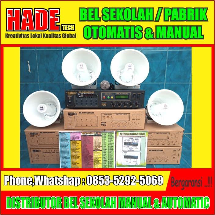 Bel Sekolah Otomatis 4 HORN - Shop | Tokopedia