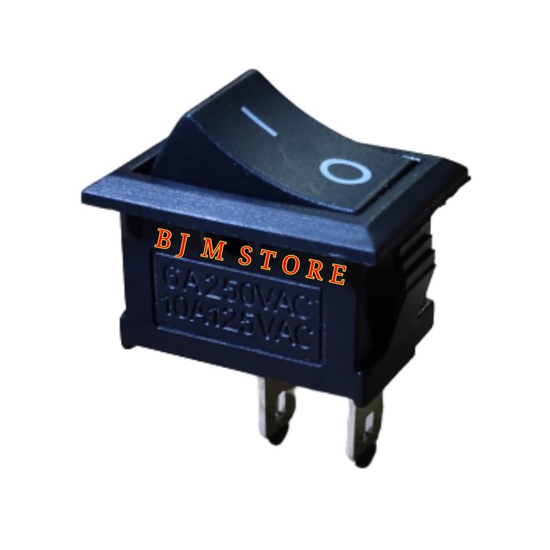Saklar rocker switch ON-OFF Hitam 2pin - Switch Hitam ON-OFF - Shop ...