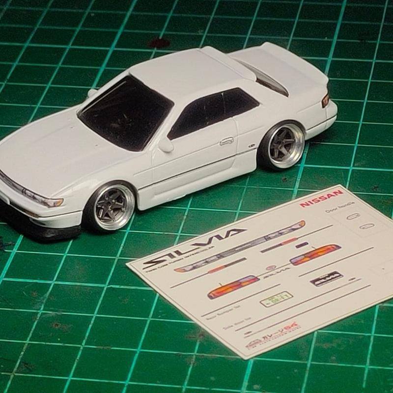 Decal Set Hotwheels Nissan Silvia S13 Transparant - Shop | Tokopedia