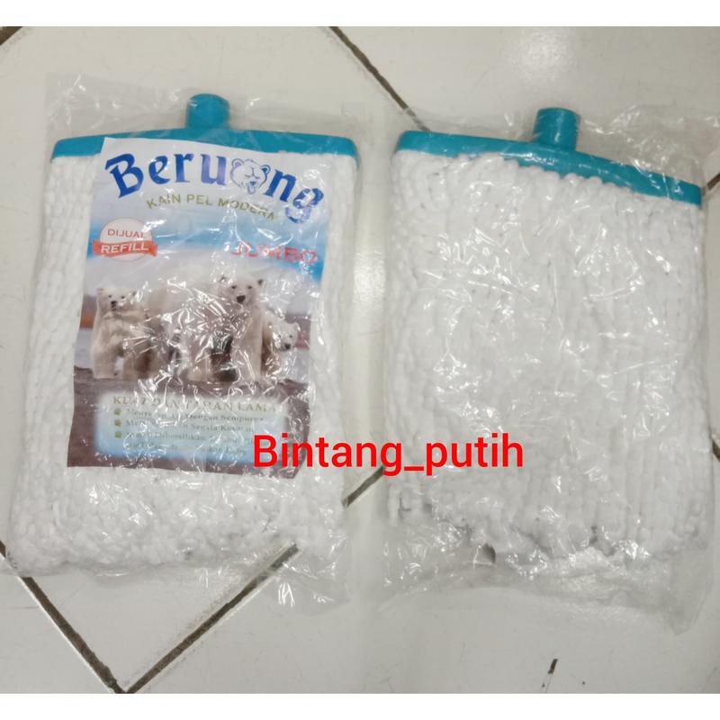 REFIL PEL MICROFIBER LARGE BERUANG / REFILL PEL LANTAI - Shop | Tokopedia