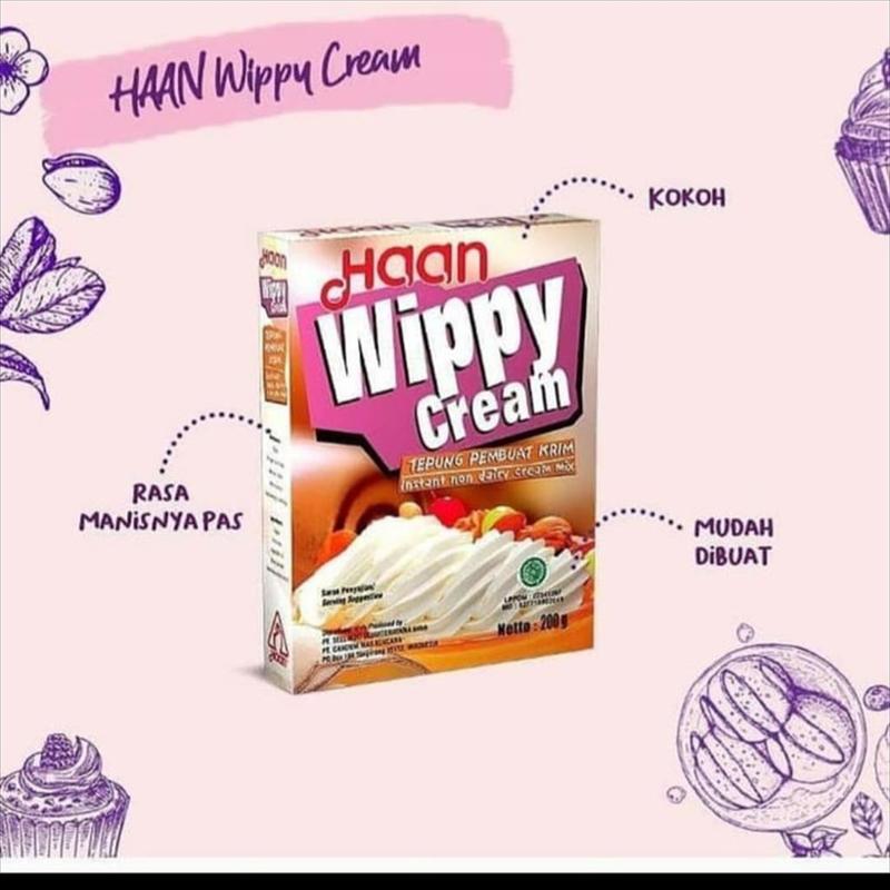 Haan Wippy Cream 200 Gr - Shop | Tokopedia