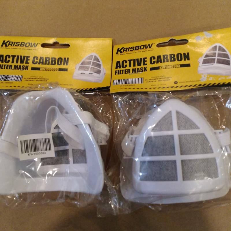 masker Krisbow active carbon KW1000303 - Shop | Tokopedia