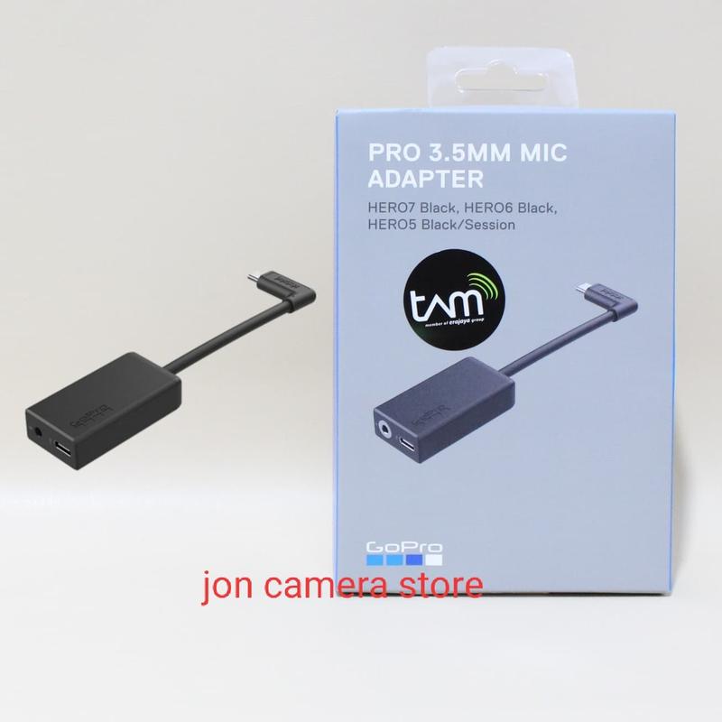 gopro pro 3.5mm mic adapter 3.5 mm original adaptor - Shop | Tokopedia