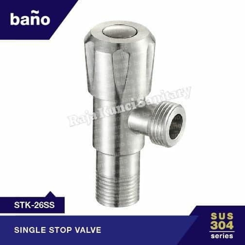 Stop Kran Stainless SUS 304/Stop Keran Single Stainless 304 Tebal ...