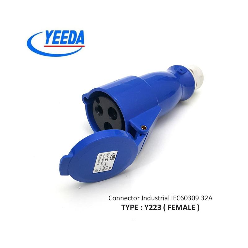 Yeeda Connector Industrial Socket IEC60309 32A - Shop | Tokopedia