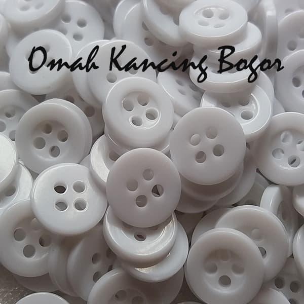 KP11 Putih Susu | Kancing Plastik / Kancing Baju 11mm 4 Lubang - Shop ...