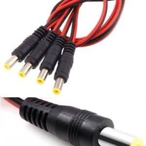 JACK KABEL KONECTOR MALE ADAPTOR CCTV FEMALE DC KABEL PANJANG 30CM ...
