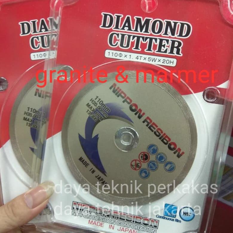pisau potong granite 4" nippon resibon -diamond wheel nippon resibon ...