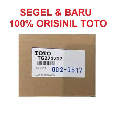 Jual Pelampung Closet TOTO Fill Valve : TG271217 - Jakarta Selatan ...