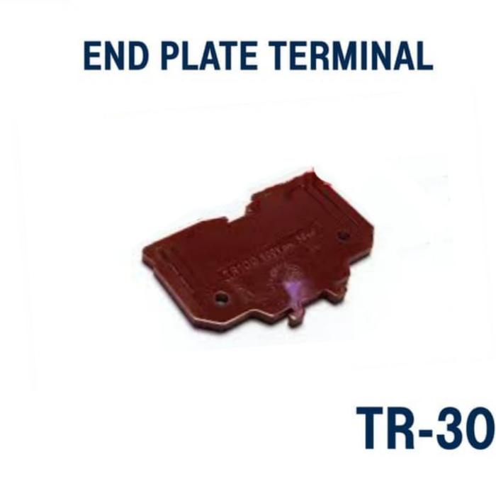 Jual END PLATE TERMINAL TR-30 COKLAT - Jakarta Pusat - Clief-Electric ...