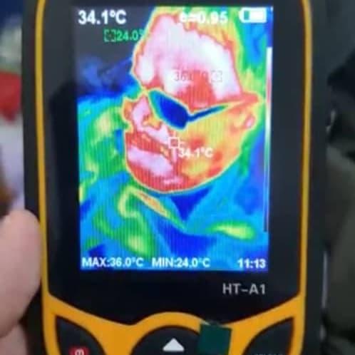 Jual Ht-A1 thermal Infrared thermometer imager camera pengukur suhu ...