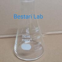 Jual PYREX Erlenmeyer Cap 250 ml Borosilicate Tahan Panas & Kimia untuk ...