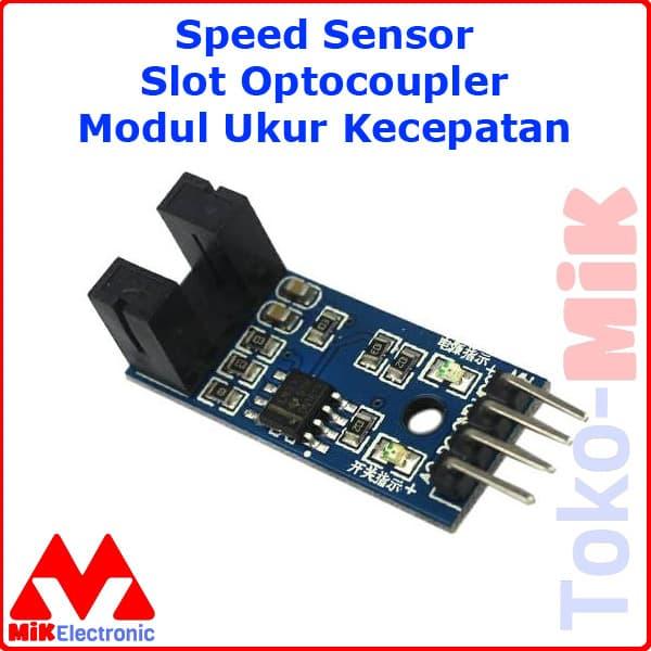 MOTOR SPEED SENSOR MODUL UKUR RPM KECEPATAN SLOT OPTOCOUPLER - Shop ...