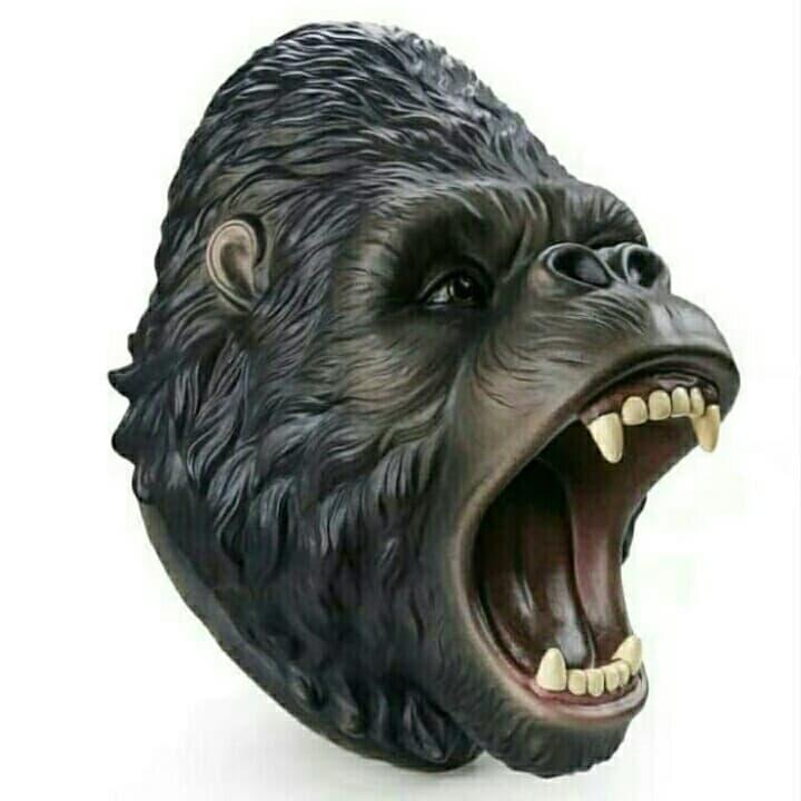 Hi Quality Animal Head Kepala Gorilla Kingkong Hand Puppet - Shop ...