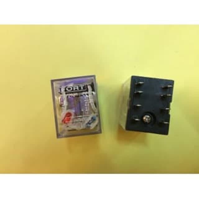 Relay MY2N 8Pin 220VAC 24VDC 12VDC fort - Shop | Tokopedia