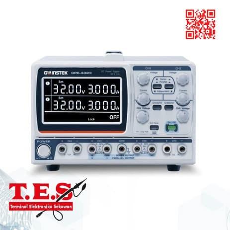 Jual GW Instek GPE-4323 Multiple Output Linear D.C. Power Supply - Kota ...