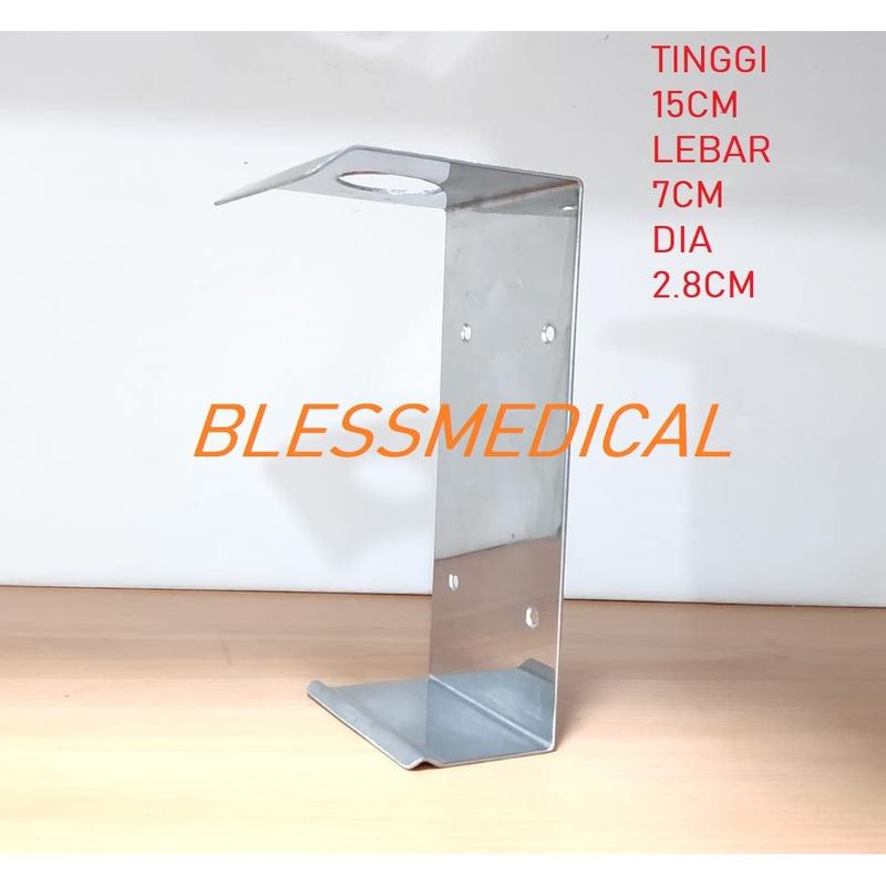 Onemed Bracket Aseptic/Hand Sanitizer 500 ml Stainless Steel - Shop ...