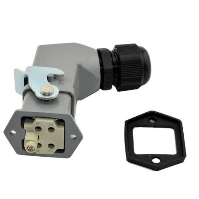 Jual Heavy duty connector HDC HA 004 01 D Hertzen 4 pin atau 5 pin - 1 ...