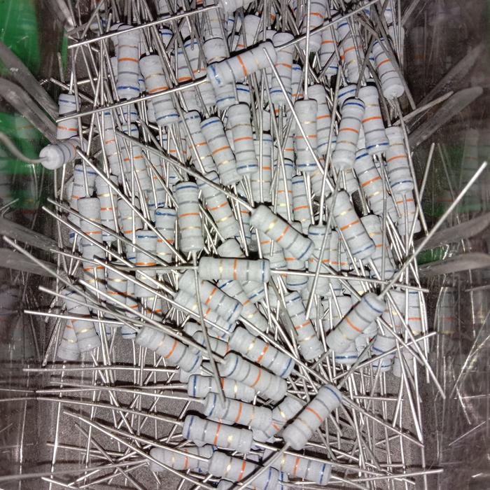 Jual Resistor 68k 68Kohm 68 K 1watt 1 watt toleransi 5% - Kota Depok ...