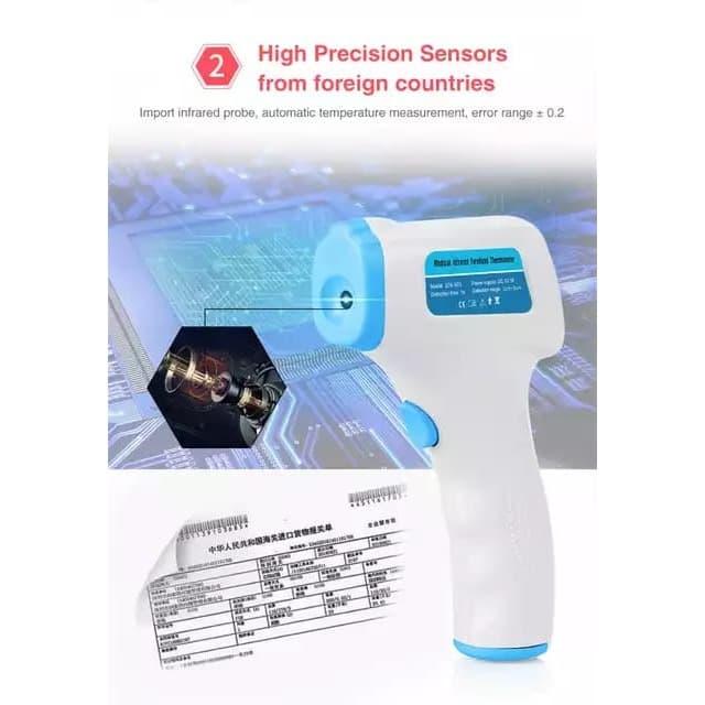 Jual Infrared Thermometer termometer Non contact - Thermometer Infrared ...