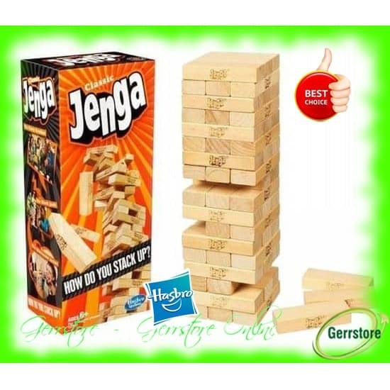 JENGA | Jenga Classic Hasbro Original - Jenga Balok Block - Shop ...
