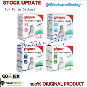 Dot Nipple Pigeon Peristaltic Plus size SS Newborn - Shop | Tokopedia