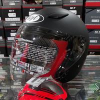 Jual Helm Half Face KYT DJ Maru Solid Black Doff - M - Jakarta Barat ...