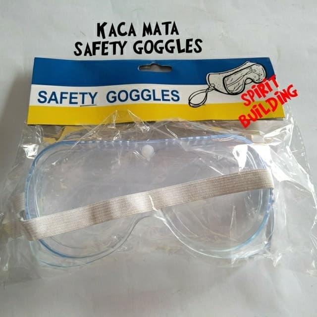 KACAMATA SAFETY GOGGLES ALAT PELINDUNG MATA - Shop | Tokopedia