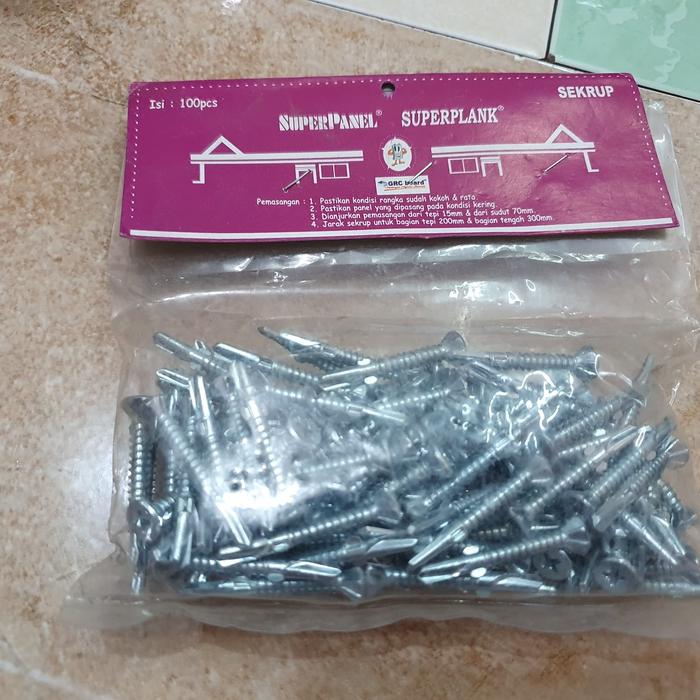 Jual Skrup GRC superpanel - Jakarta Timur - Tb. Sumber Karya | Tokopedia