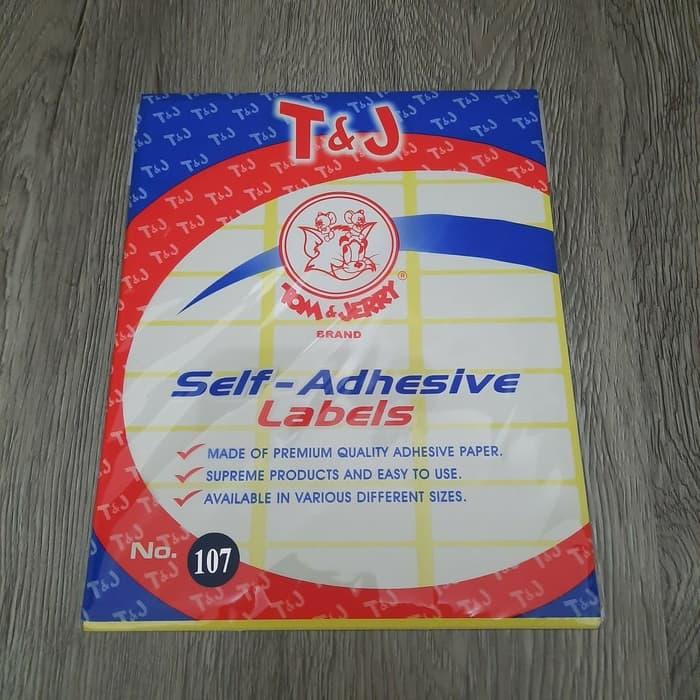 Jual Label Tom & Jerry No.107 / Label Stiker Tom & Jerry No.107 ...
