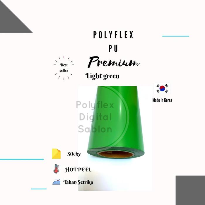 Jual POLYFLEX FLEX PU PREMIUM KOREA TAHAN STRIKA WARNA LIGHT GREEN ...