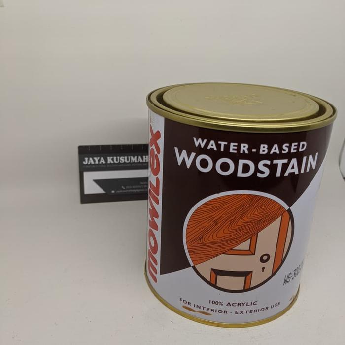 Jual Politur Kayu Mowilex Air Plitur Water Based 1L Woodstain - WALNUT ...