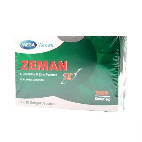 Jual Zeman SX isi 30tablet memperbaiki kualitas sperma dan sel telur ...