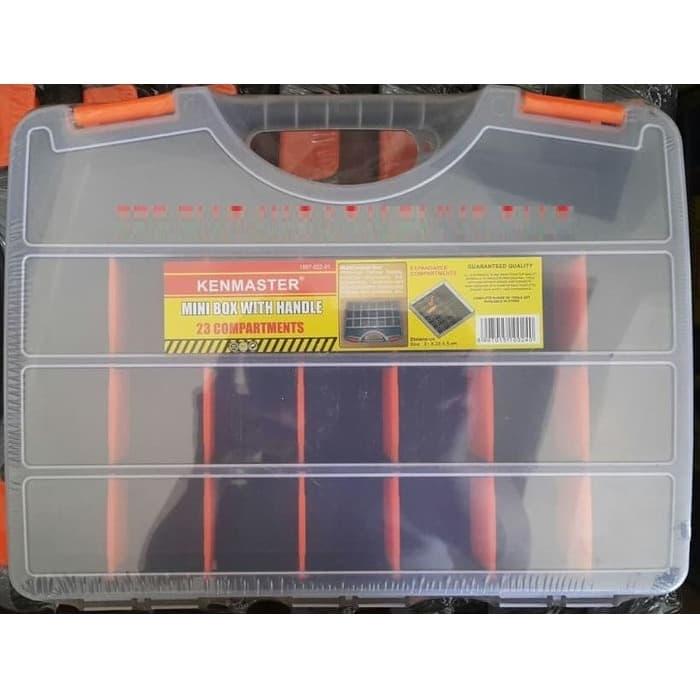 Box Mini 23 Sekat Transparan Bok Rak Komponen Simpan Barang - Shop ...