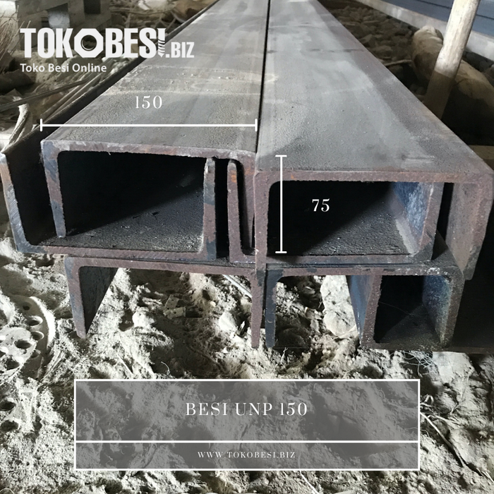 Jual Besi UNP 150 - Kota Bandung - Teguh tokobesi | Tokopedia