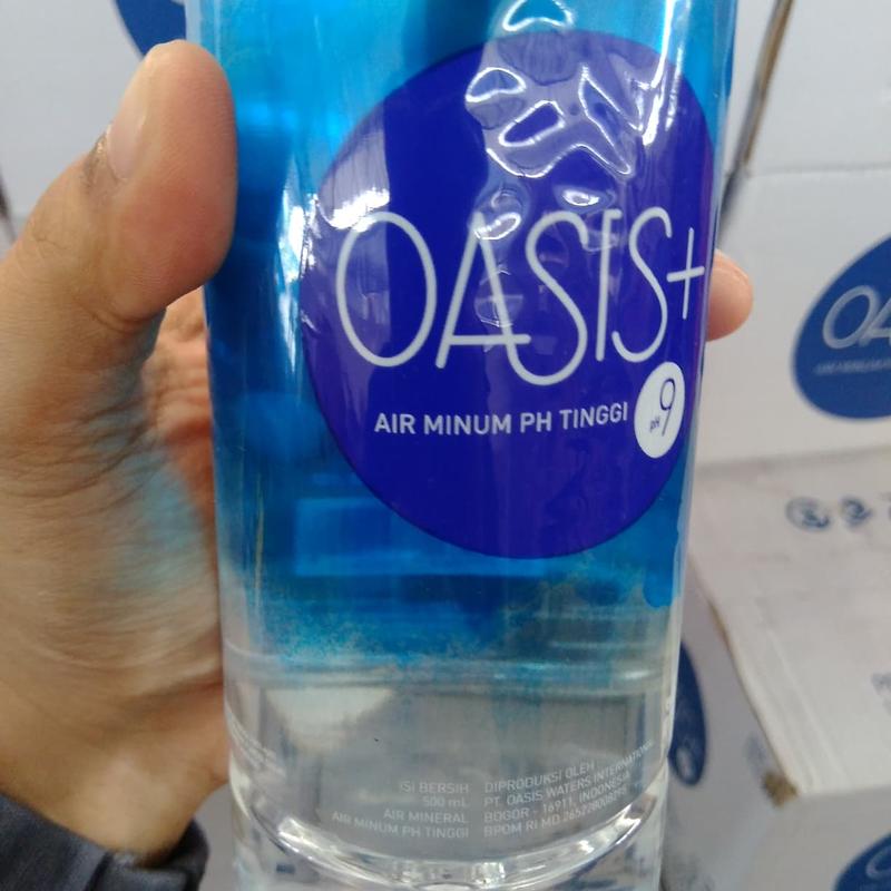 Oasis+ 500ml Air Minum PH Tinggi PH9-Botol Sedang-Grosir Murah - Shop ...