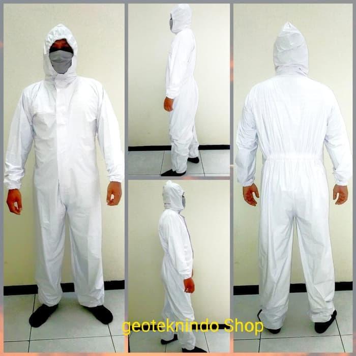 Coverall Disposable APD Bisa Dicuci Baju Asmat Baju APD Baha - Shop ...