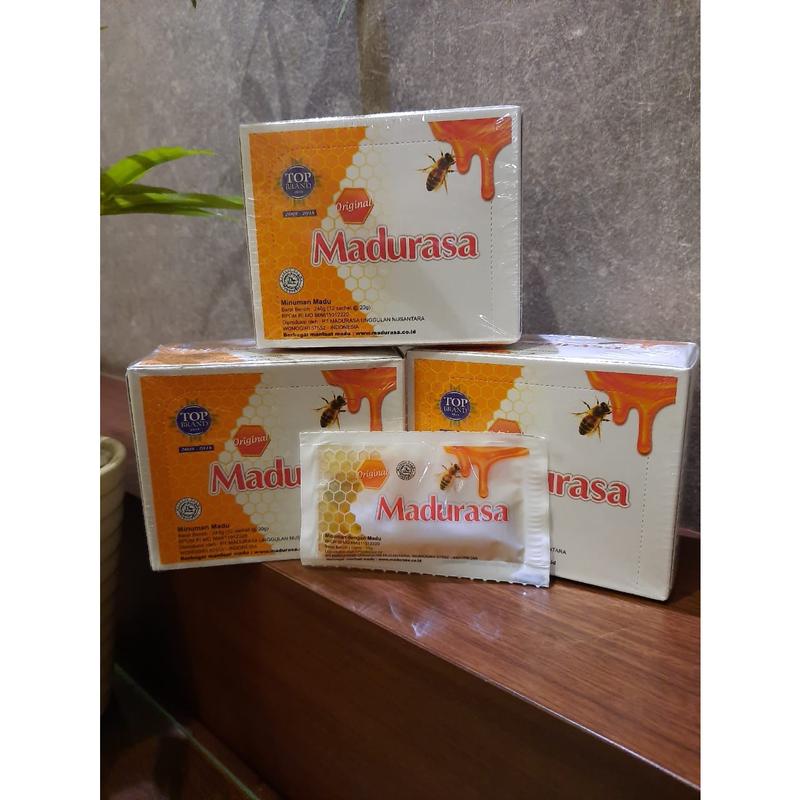 Madurasa Sachet Original 1 Box isi 12 Sachets Honey - Shop | Tokopedia