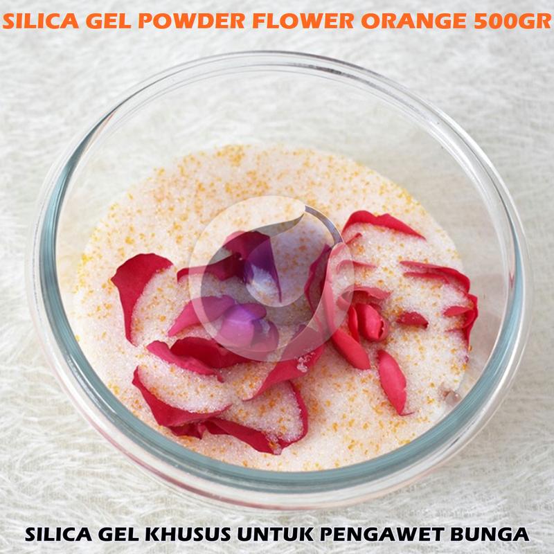 [Silica Gel Flower] Silica Gel Pengawet Bunga | Silica Gel Powder 500gr ...