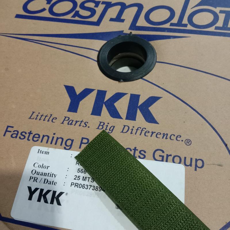 Velcro Kasar - Green Army lebar 25mm - Hook n Loop Premium YKK - Shop ...