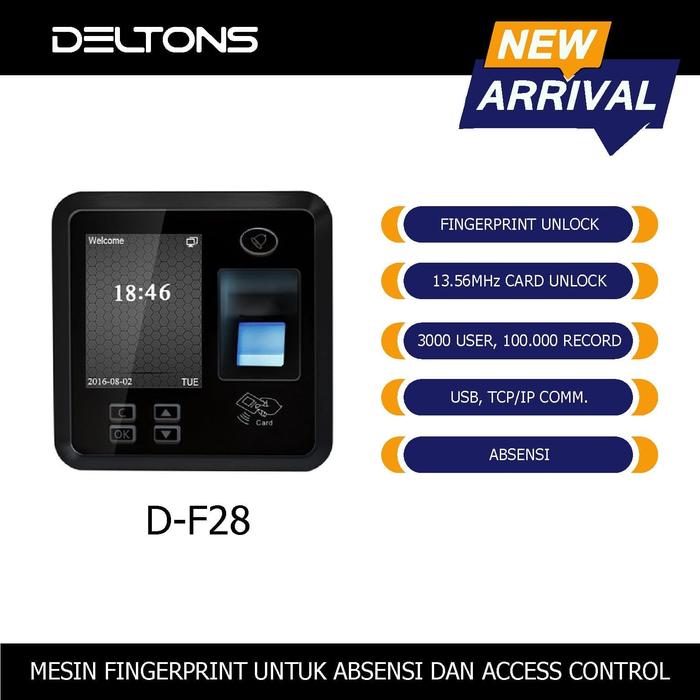 Jual Mesin Absensi - Access Control Fingerprint & Kartu RFID 13.56MHz ...